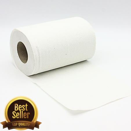 12er-Pack Küchenrollen: 230 Blatt/Rolle aus 100% Recyclingpapier