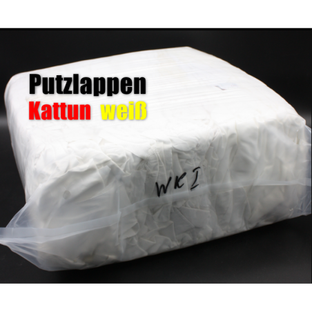 Baumwoll-Putzlappen in Weiß: Perfekt für saubere Ergebnisse